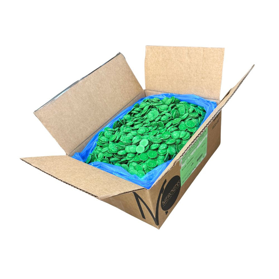 Merckens Dark Green Vanilla-Flavored Candy Coating & Melting Wafers ...