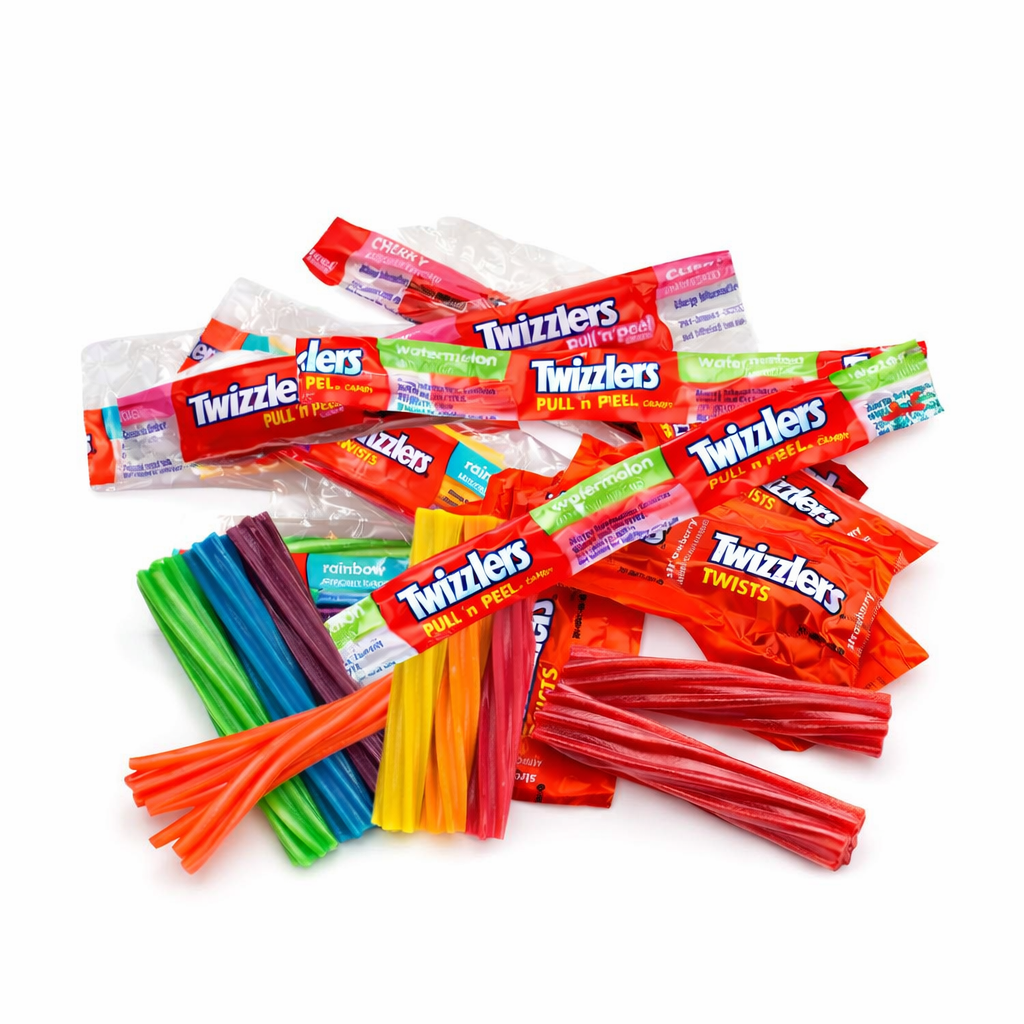 Twizzlers Twists & Pull ’N’ Peel Variety Pack Chewy Candy – Individual ...