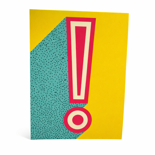 Exclamation Mark - Greeting Card – Candy In Bulk