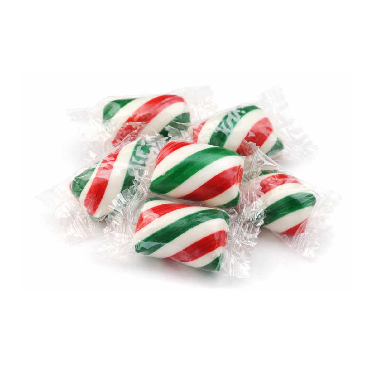 Atkinson's Red, White & Green Mint Twist Candy – Individually Wrapped ...