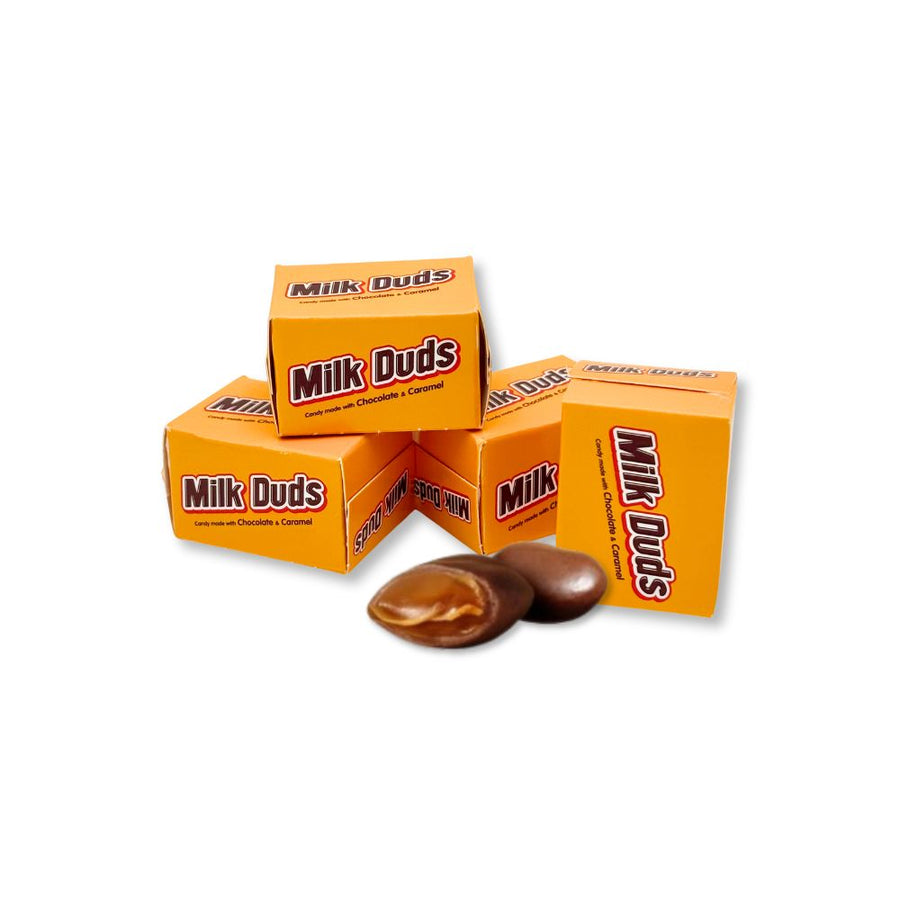 Milk Duds Chocolate and Caramel Candy – Snack Size Box – Bulk Value Ba ...